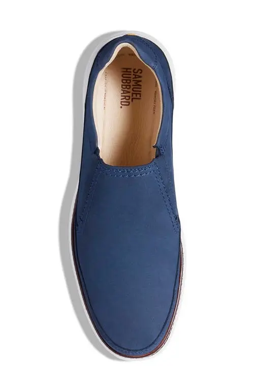 Samuel Hubbard Rafael Slip-on Loafer - Navy Nubuck
