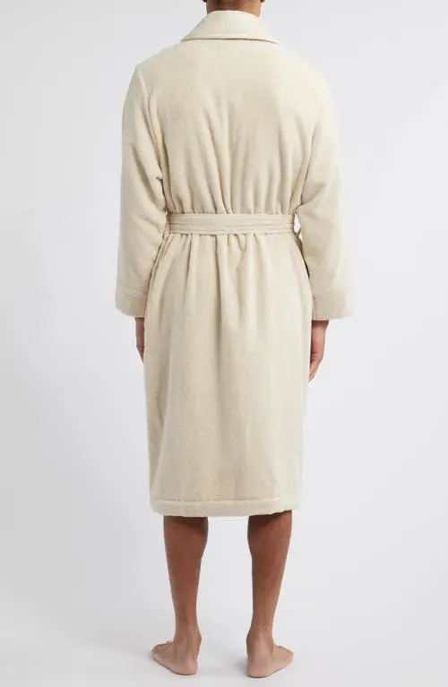 Nordstrom Hydrocotton Robe - Beige Oatmeal