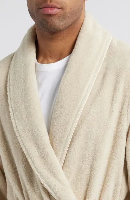Nordstrom Hydrocotton Robe - Beige Oatmeal