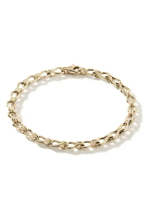 John Hardy 5mm Surf Chain Bracelet - Gold