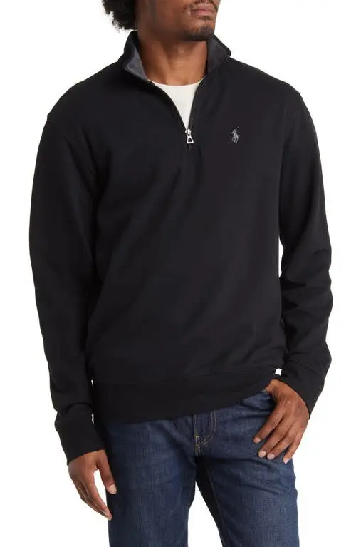 Polo Ralph Lauren Double-knit Quarter Zip Pullover