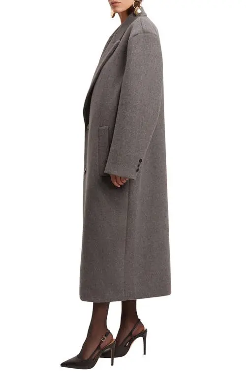 Bardot Oversize Double Breasted Classic Coat
