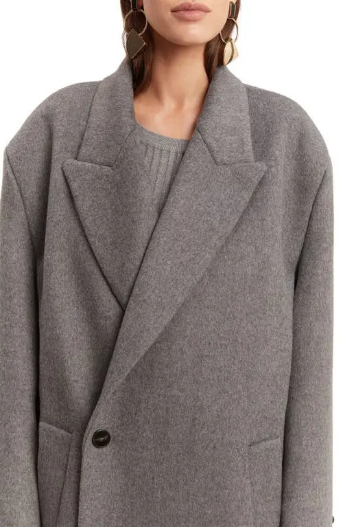 Bardot Oversize Double Breasted Classic Coat