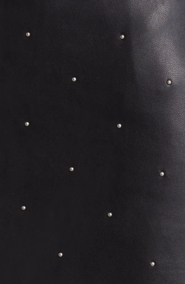 ALLSAINTS Lila Studded Leather Skirt