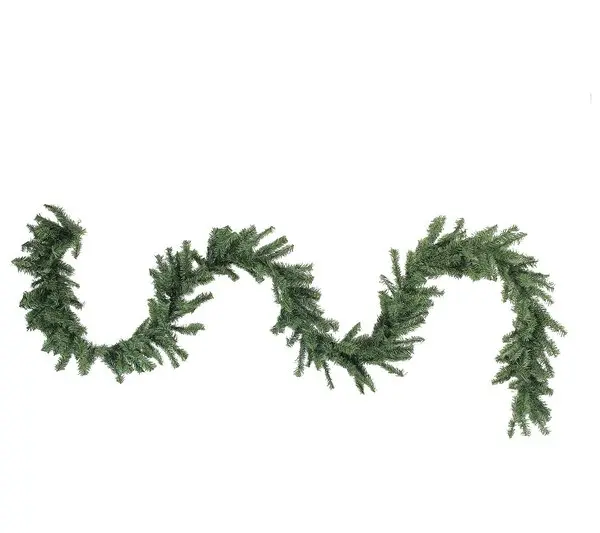 NORTHLIGHT 50' Canadian Pine Artificial Garland Unlit - One-color