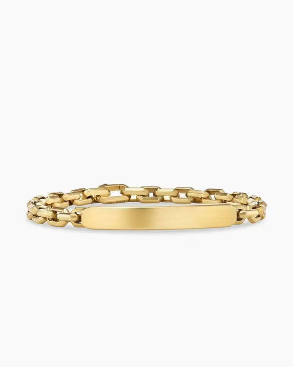 David Yurman Streamline® Id Bracelet - All 18k Yellow Gold