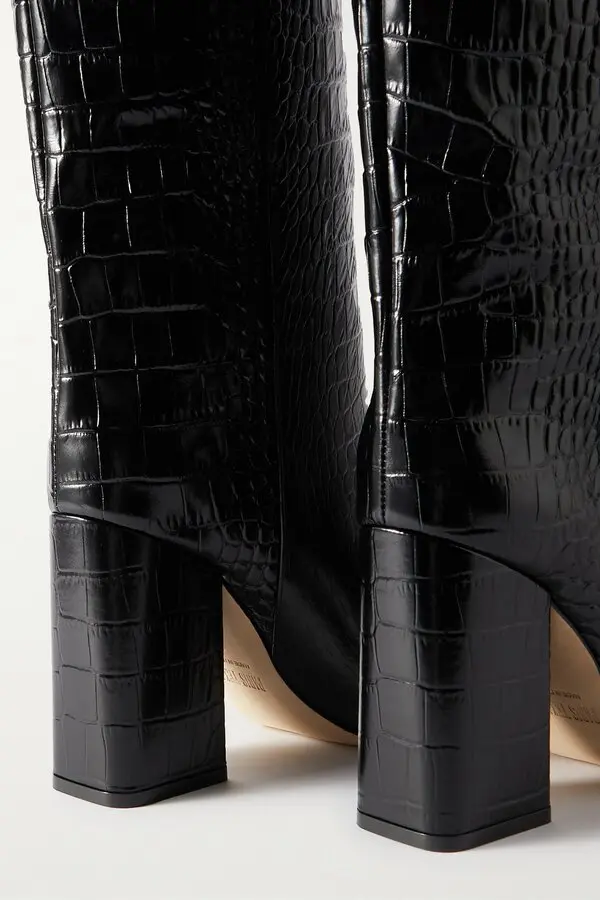 Paris Texas Anja Knee Boots - Black