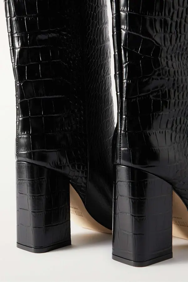 Paris Texas Anja Knee Boots - Black