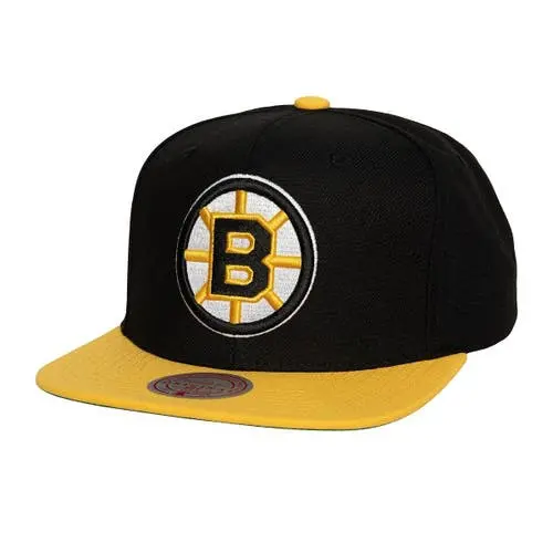 Mitchell & Ness Boston Bruins Core Team Ground 2.0 Snapback Hat