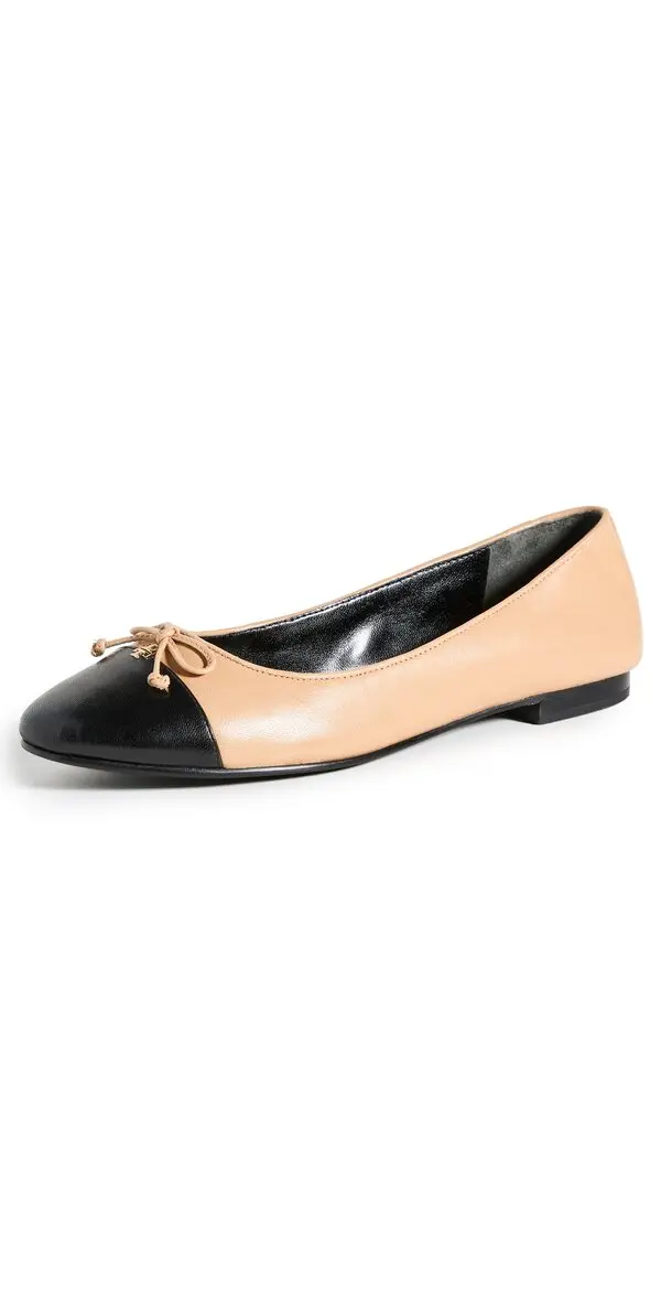 Tory Burch Cap-toe Ballet Flats
