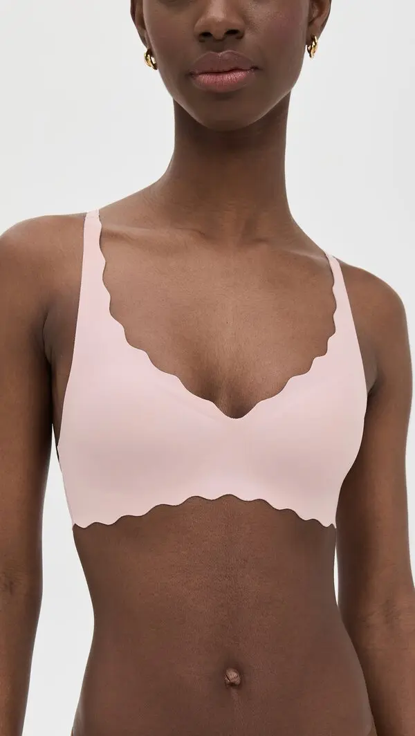 Wacoal B. Tempt'd B Wow'd Wire Free Bralette - Blush Pink