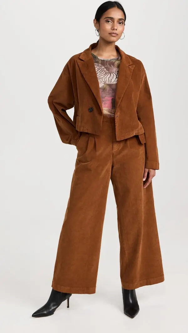 Nsf Santiago Hw Cord Wide Leg