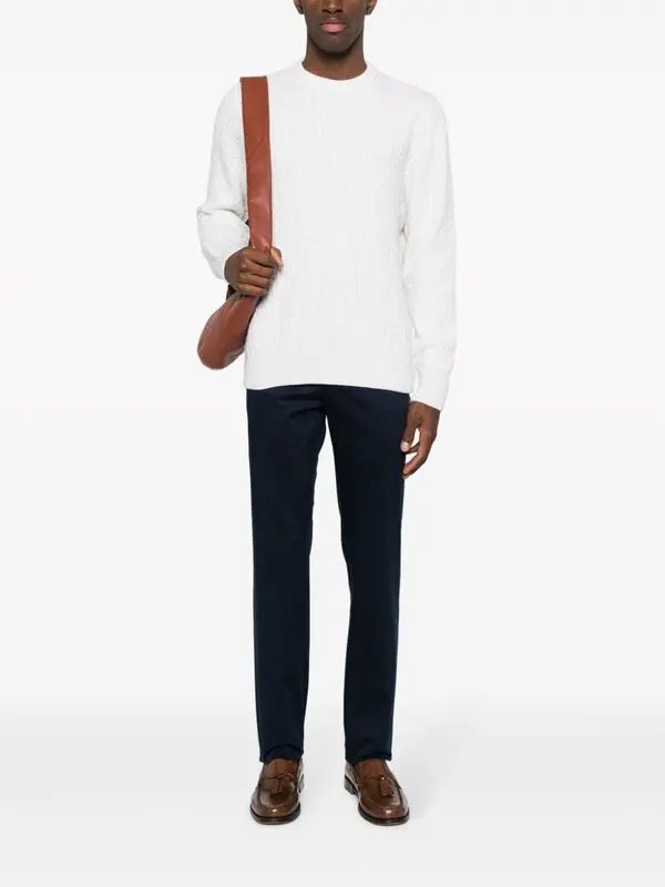FURSAC Slim-fit Cotton Gabardine Chinos