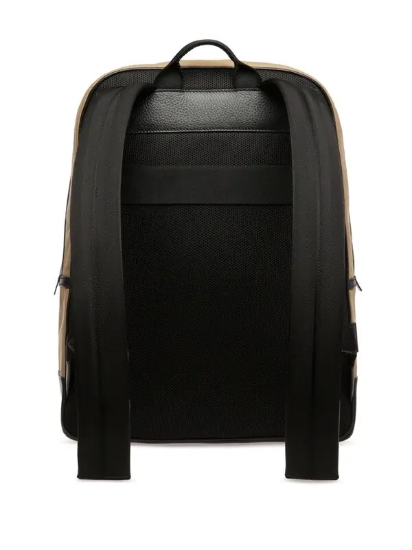 Bally Treck Logo-print Backpack - Neutrals