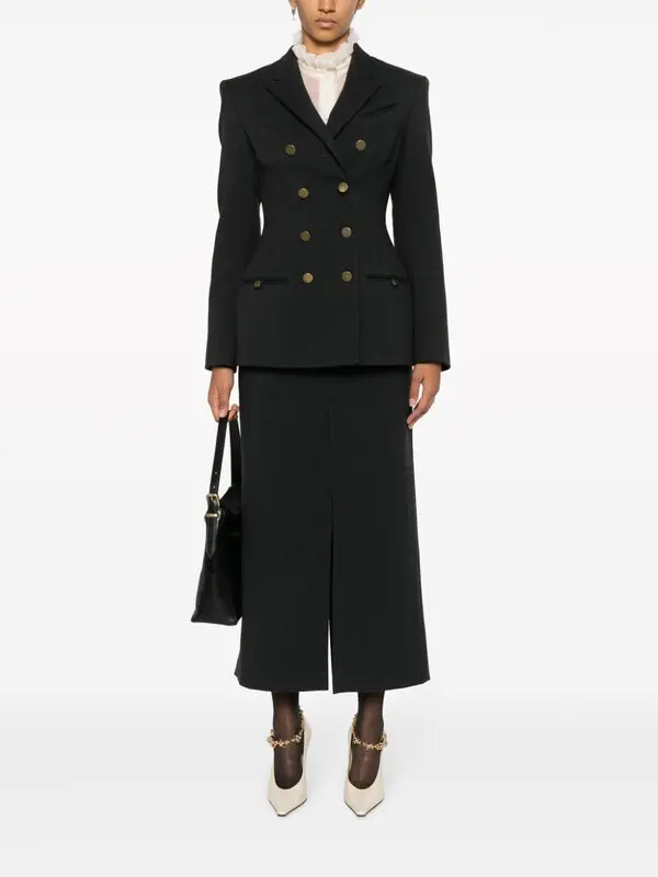 Philosophy Di Lorenzo Serafini Double-breasted Fitted-waistline Blazer