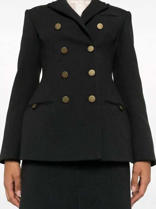 Philosophy Di Lorenzo Serafini Double-breasted Fitted-waistline Blazer