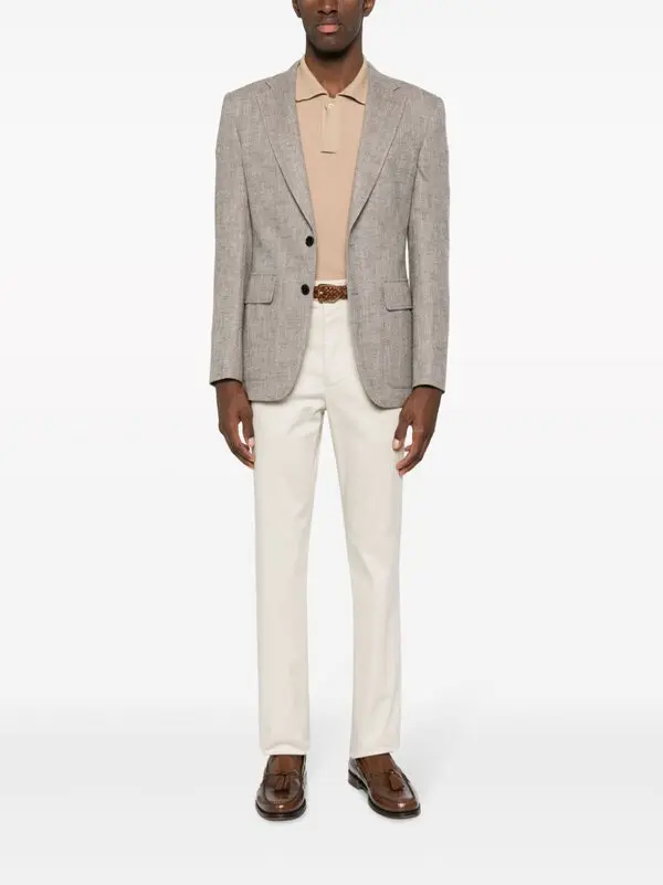 FURSAC Slim-fit Cotton Gabardine Chinos