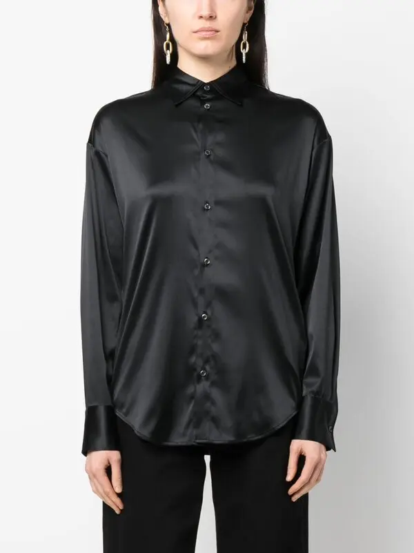 Dsquared2 Embellished Satin Shirt