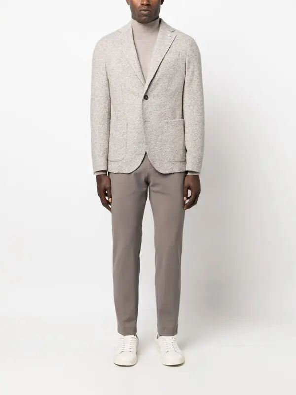 PT TORINO Tècnic Nou Slim-fit Trousers - Grey