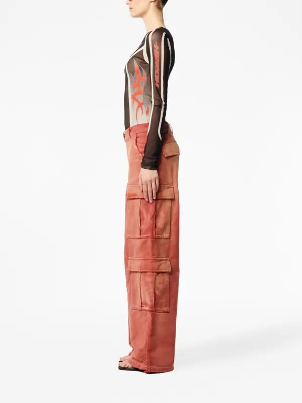 Heron Preston Distressed-effect Cargo Pants