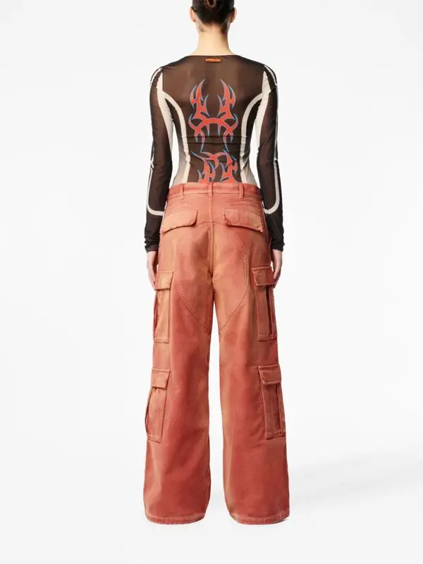 Heron Preston Distressed-effect Cargo Pants
