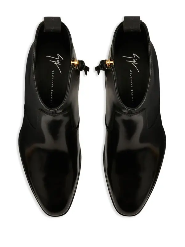 GIUSEPPE ZANOTTI 40mm Ludhovic Ii Leather Ankle Boots