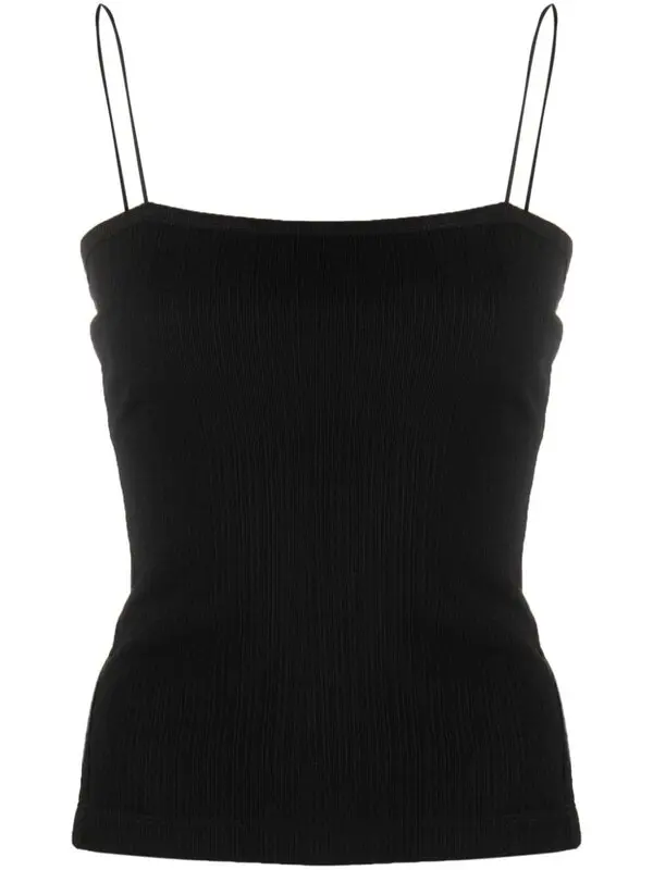 Helmut Lang Spaghetti-strap Ribbed Top