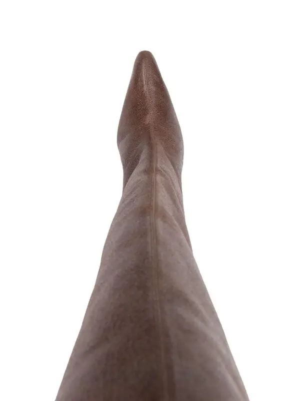 Paris Texas Jude 100mm Knee-high Leather Boots