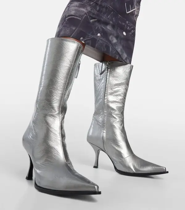 Acne Studios Leather Ankle Boots