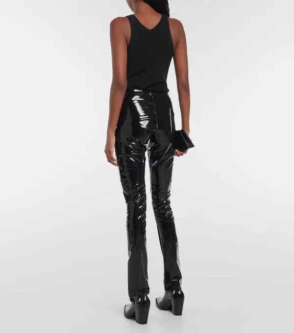 Junya Watanabe Vinyl Slim Pants