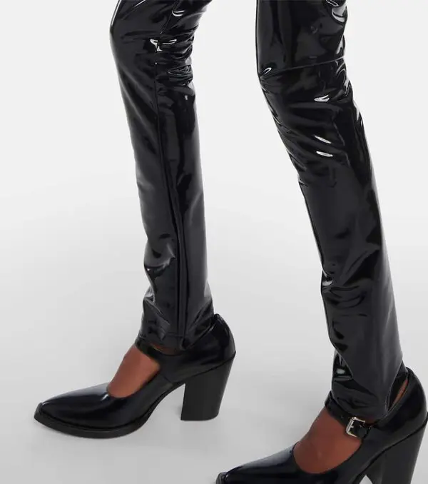 Junya Watanabe Vinyl Slim Pants