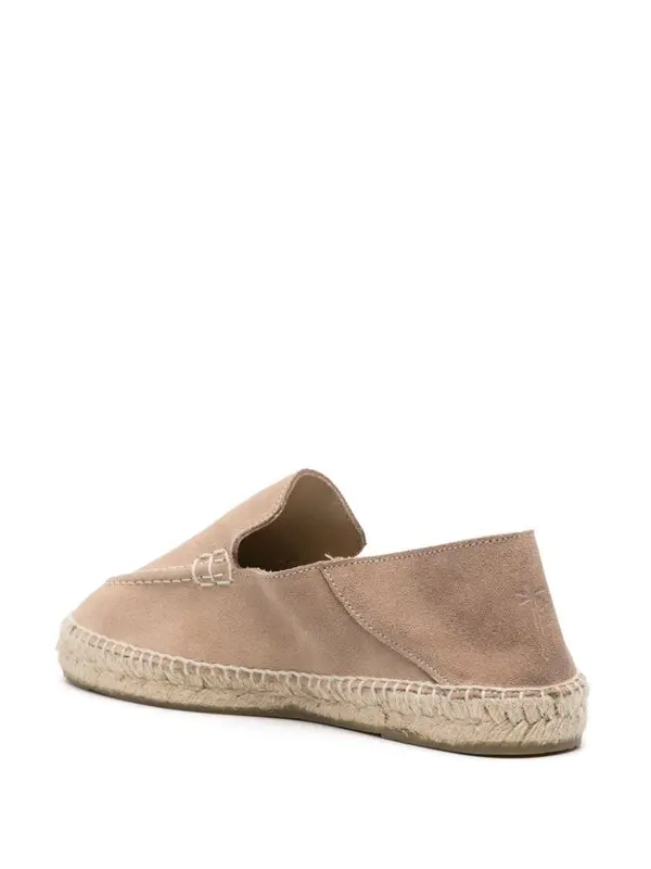 Manebí Suede Flat Espadrilles - Neutrals
