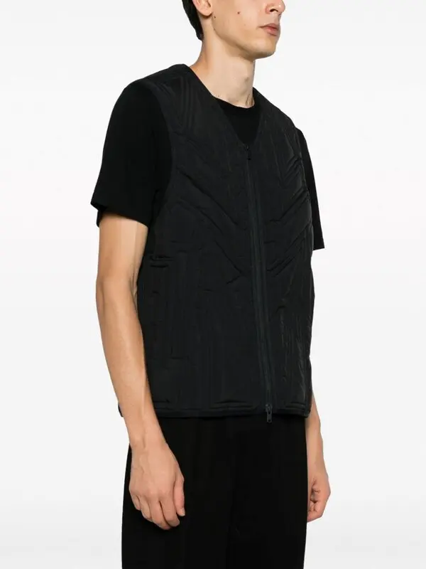 Y3 X Adidas Quilted Zip-up Vest