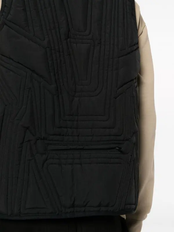 Y3 X Adidas Quilted Zip-up Vest