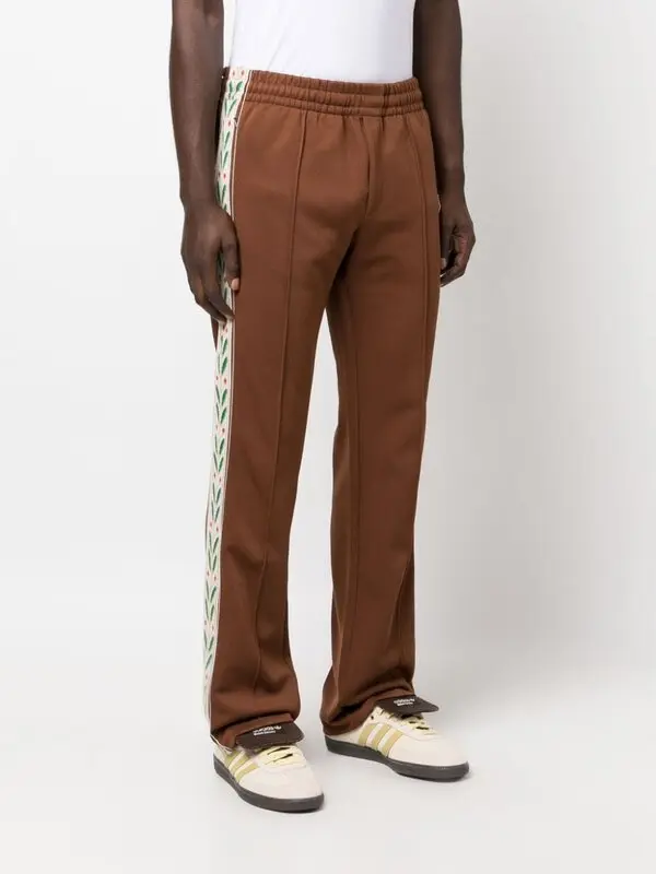 Casablanca Logo-patch Straight Track Pants