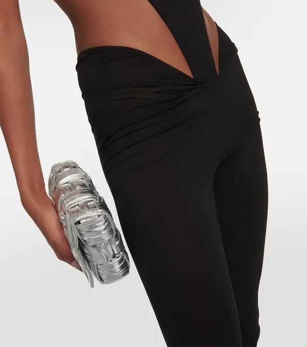 LAQUAN SMITH Low-rise Leggings