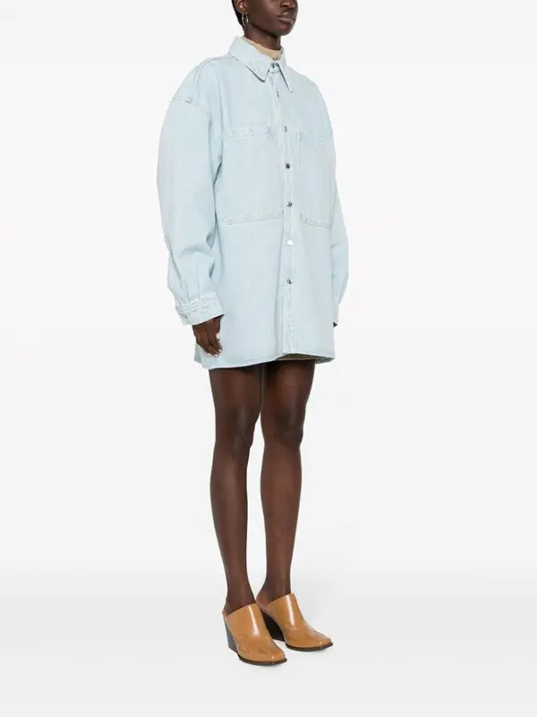 Nanushka Beaux Denim Shirt
