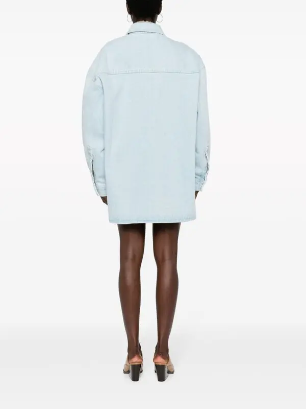 Nanushka Beaux Denim Shirt