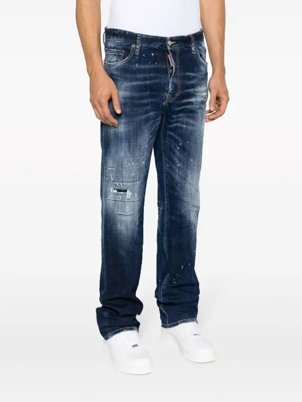 Dsquared2 Mid-rise Straight-leg Jeans