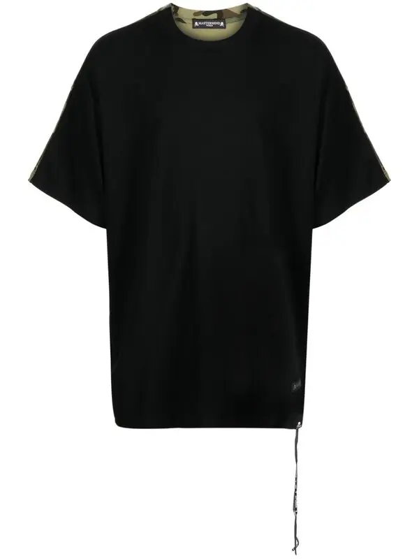 MASTERMIND WORLD Panelled Wool T-shirt