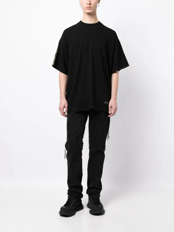 MASTERMIND WORLD Panelled Wool T-shirt