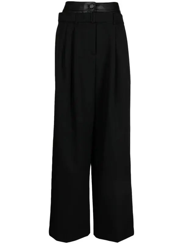 JUUN.J Double-layer Wide-leg Trousers