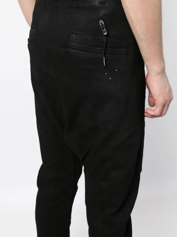 Boris Bidjan Saberi Faded Slim-cut Jeans - Black