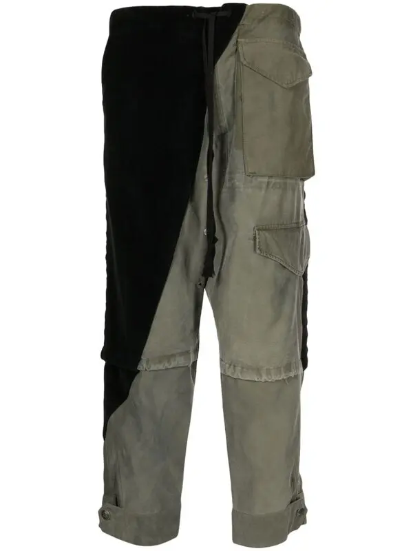 GREG LAUREN Army Jacket Tux Panelled Trousers