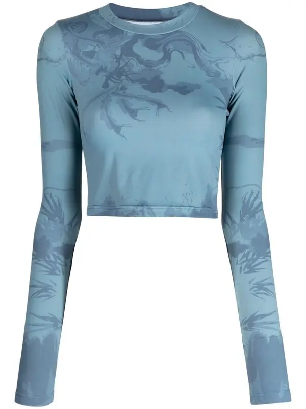 FENG CHEN WANG Abstract Pattern Top