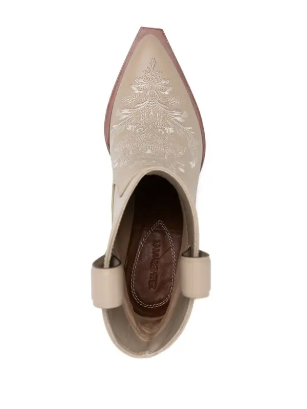 Zimmermann Duncan 45mm Leather Ankle Boots