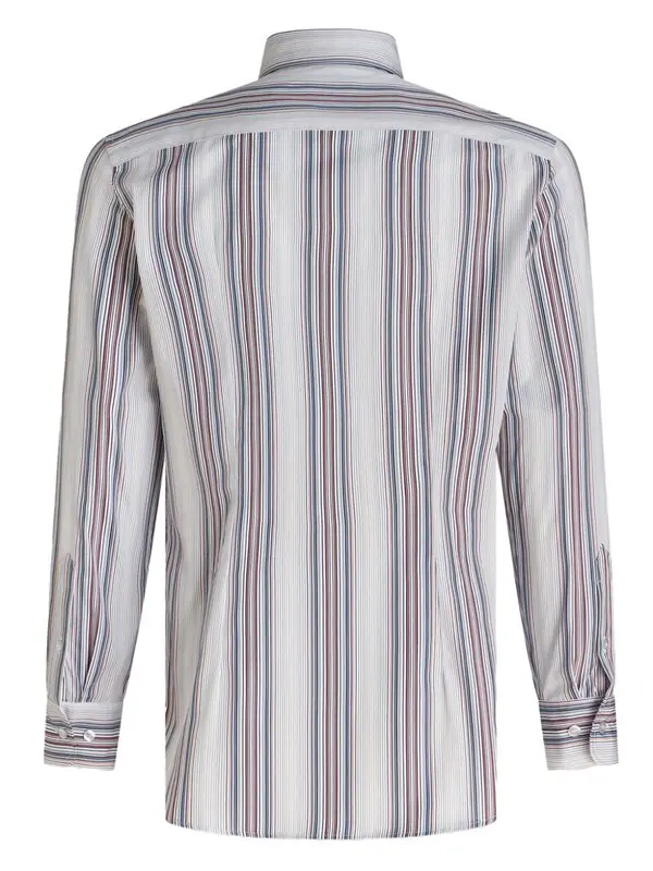 Etro Stripe-pattern Cotton Shirt - White