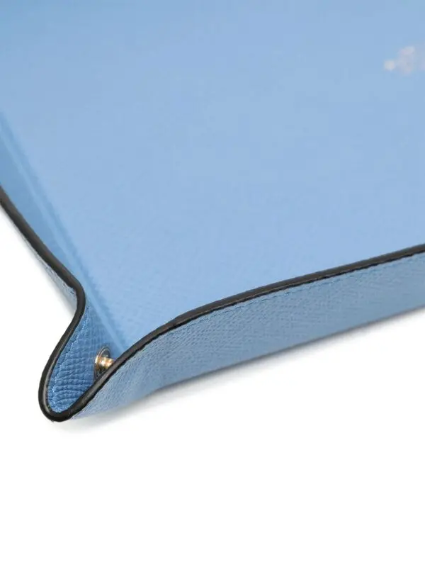 Smythson Large Rectangular Leather Tray