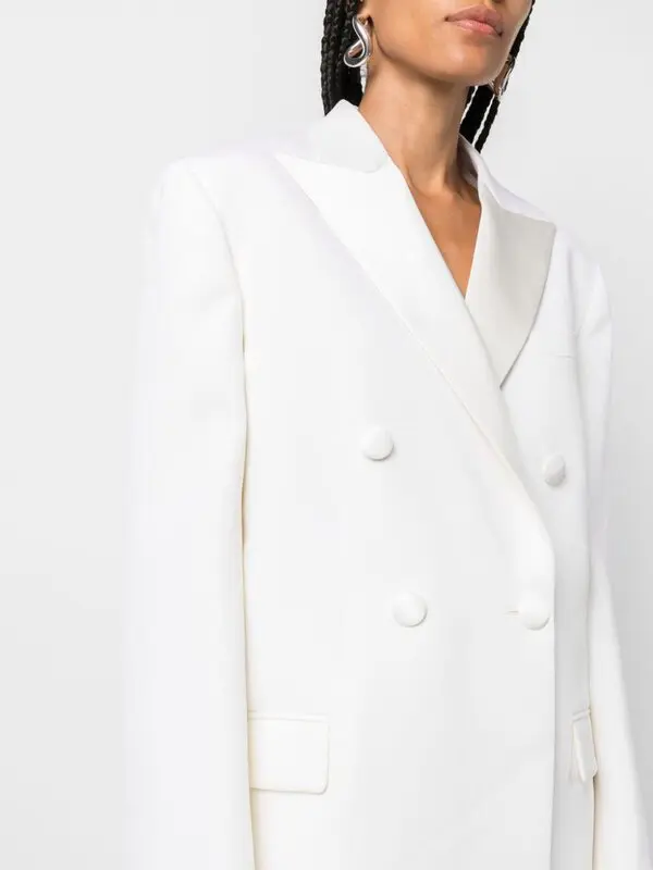 REV Virgin Wool Double-breasted Coat
