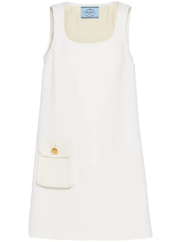 Prada Natté Mini Dress